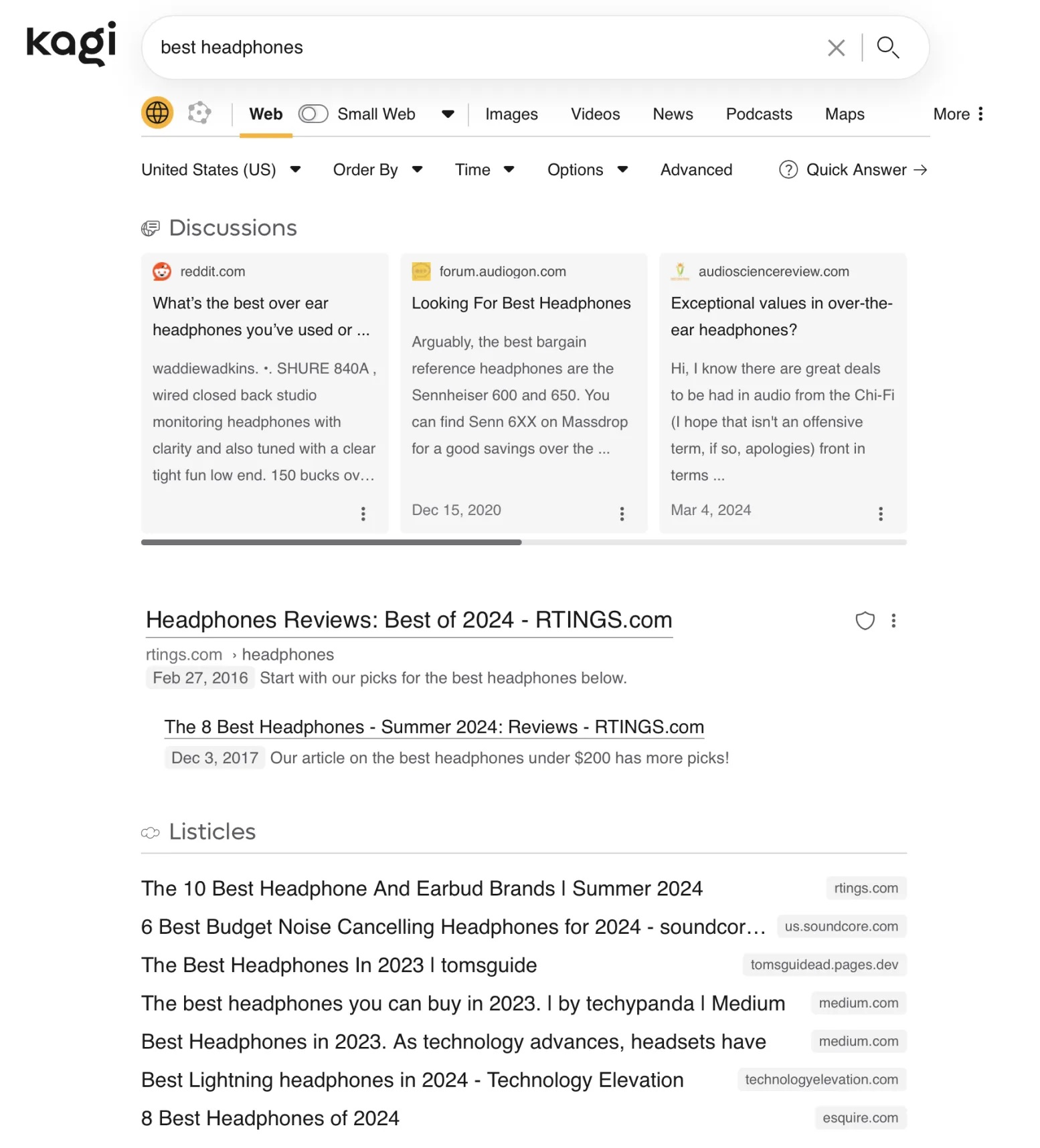 Kagi Search - A Premium Search Engine